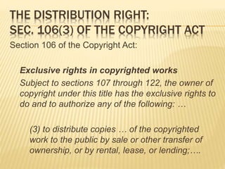 Doctrine of first sale steffi | PPTX