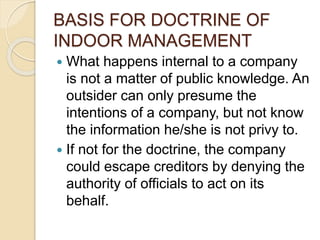 DOCTRINE OF INDOOR MANAGEMENT.pptx