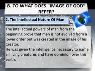 Doctrine of man | PPTX