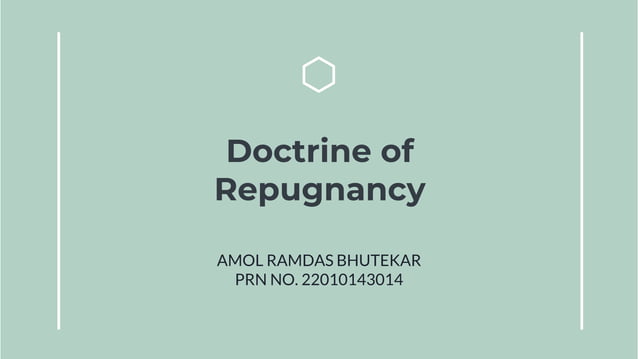 Doctrine of Repugnancy | PPT