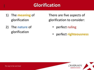 Doctrine Of Glorification