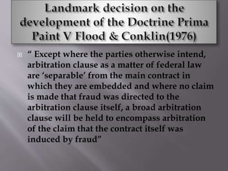 Doctrine of separability | PPT