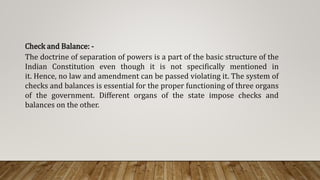 Doctrine of separation of power notes.pptx