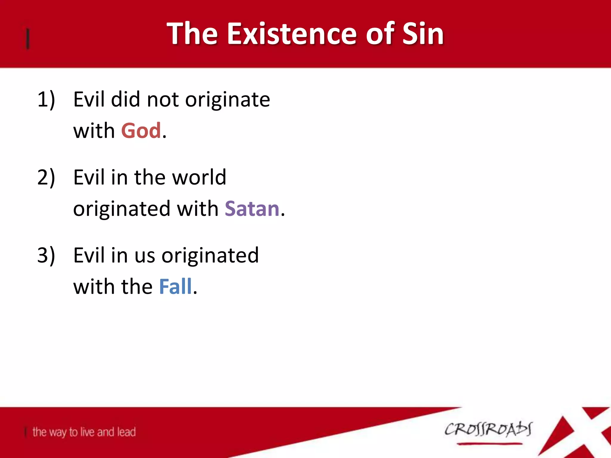 The Doctrine of Sin | PPTX