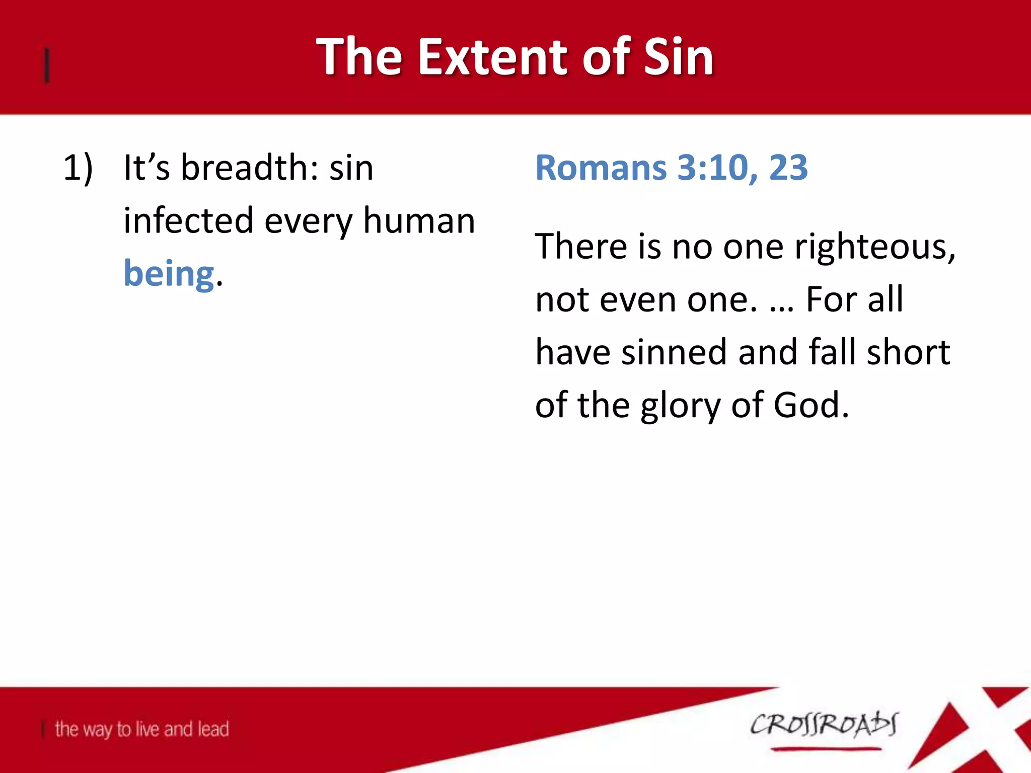 The Doctrine of Sin | PPTX
