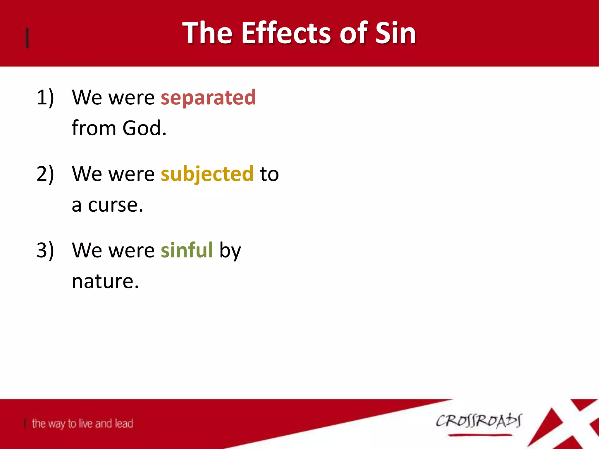 The Doctrine of Sin | PPTX