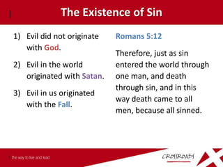 The Doctrine of Sin | PPTX