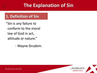 The Doctrine of Sin | PPTX