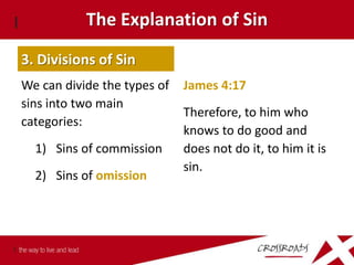 The Doctrine of Sin | PPTX