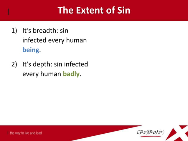 The Doctrine of Sin | PPTX | Christianity | Religion & Spirituality