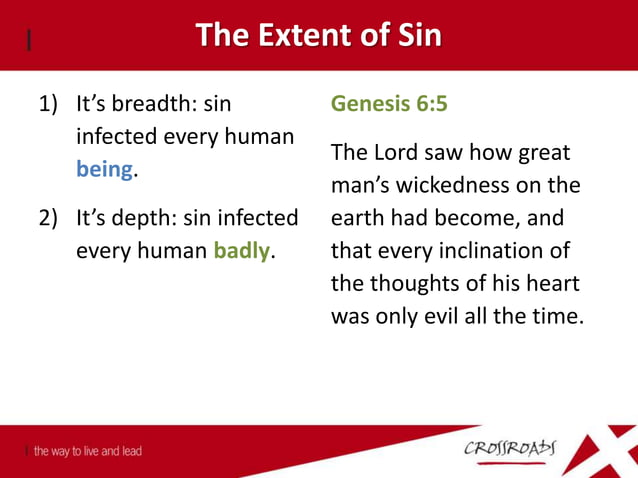 The Doctrine of Sin | PPT