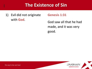 The Doctrine of Sin | PPTX