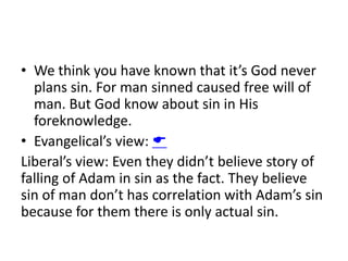 Doctrine of sin | PPTX