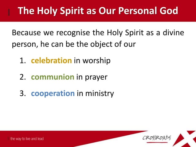 Doctrine of the Holy Spirit 1 | PPTX