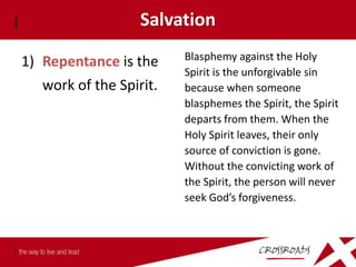 Doctrine of the Holy Spirit 2 | PPTX