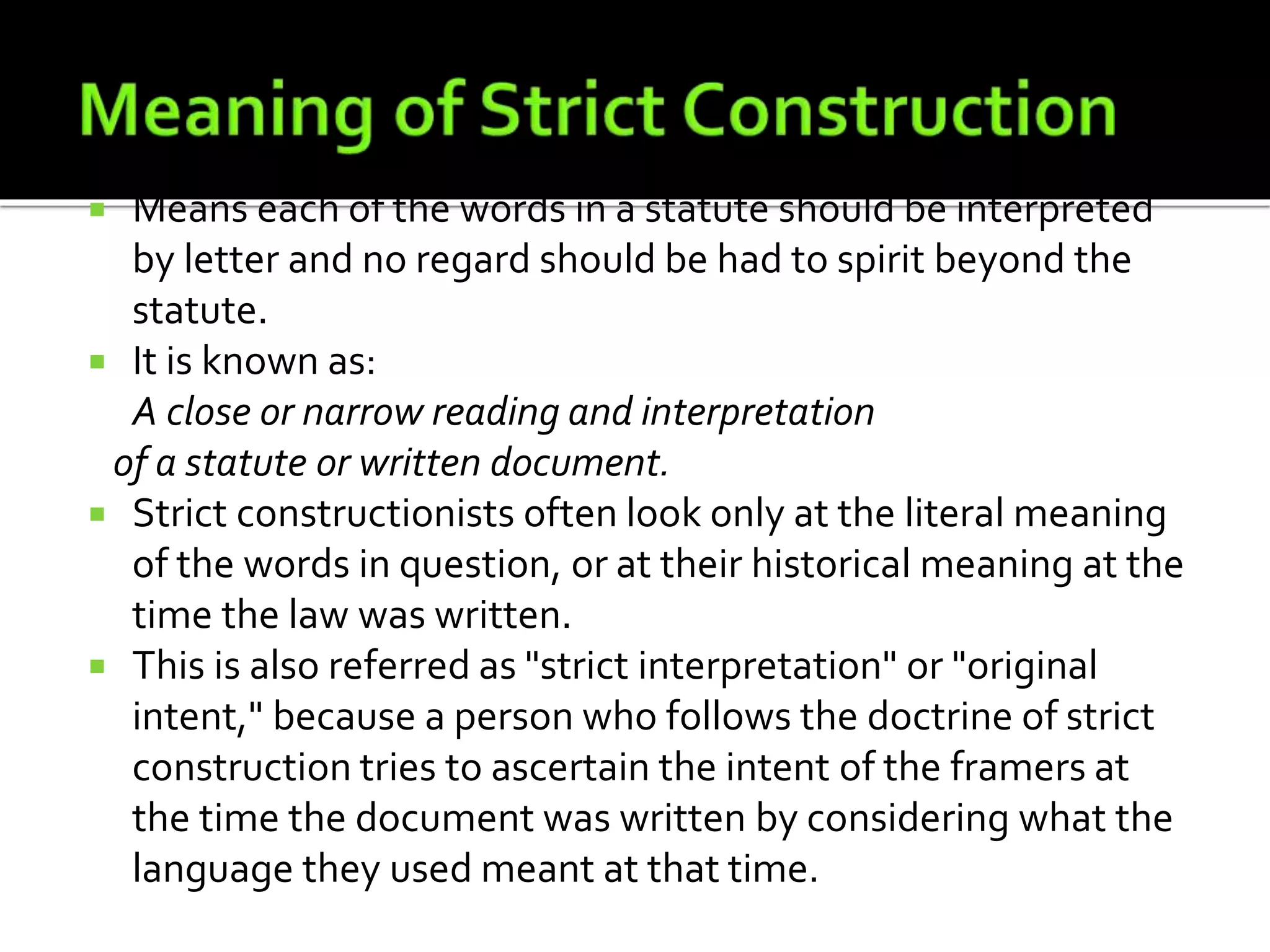 Doctrine of Strict Construction.pptx
