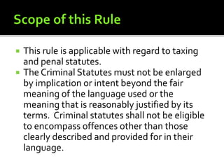 Doctrine of Strict Construction (1).pptx