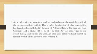 Doctrine of Ultra Vires.pptx bhbybnyuhybhjbh | PPTX