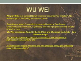 Doctrines in taoism | PPTX