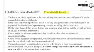 doctrines of severability full Overview .pdf