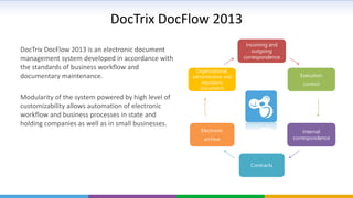 DocTrix DocFlow 2013 | PPT