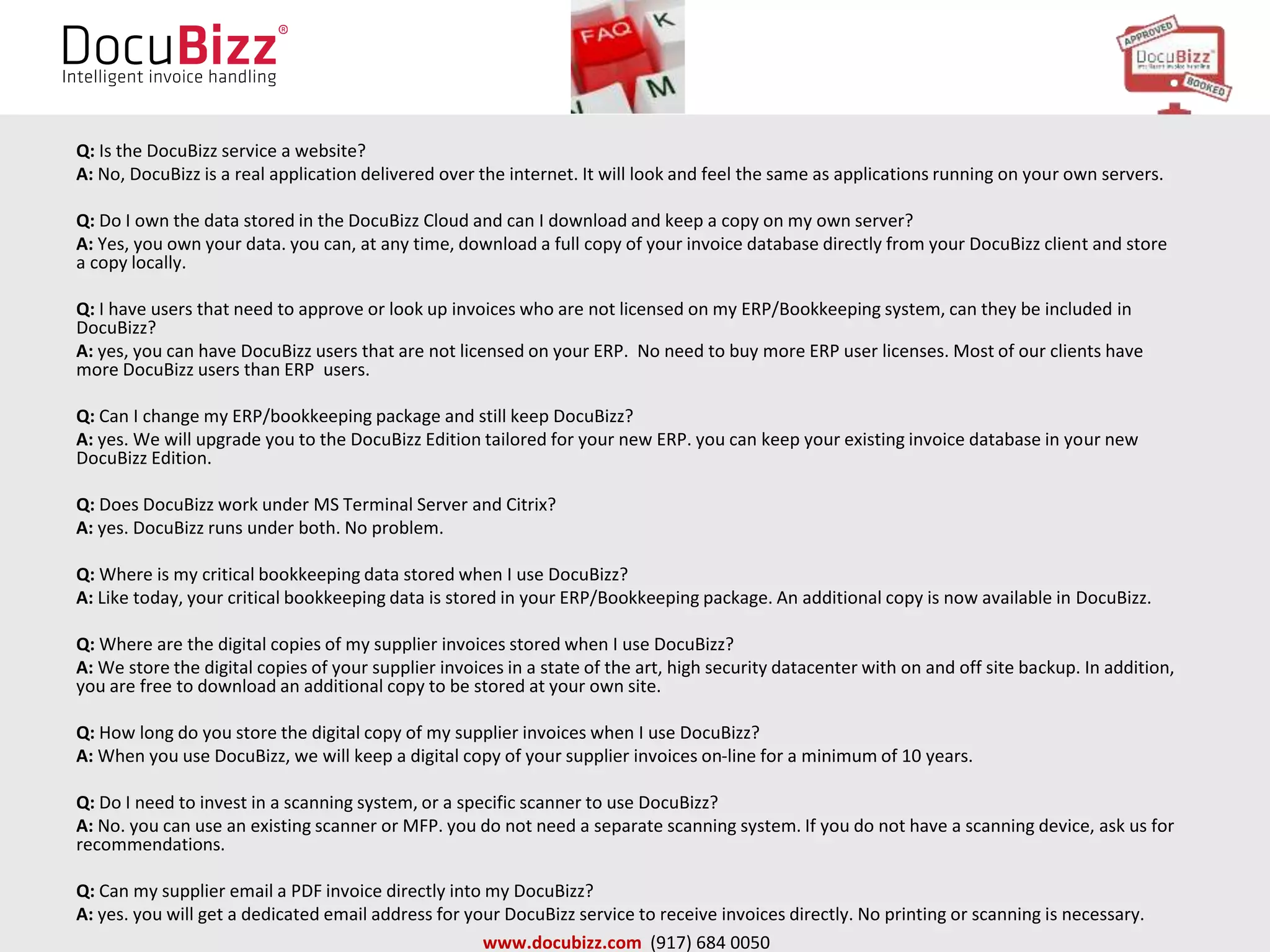 DocuBizz for nav in five quick slides | PPTX