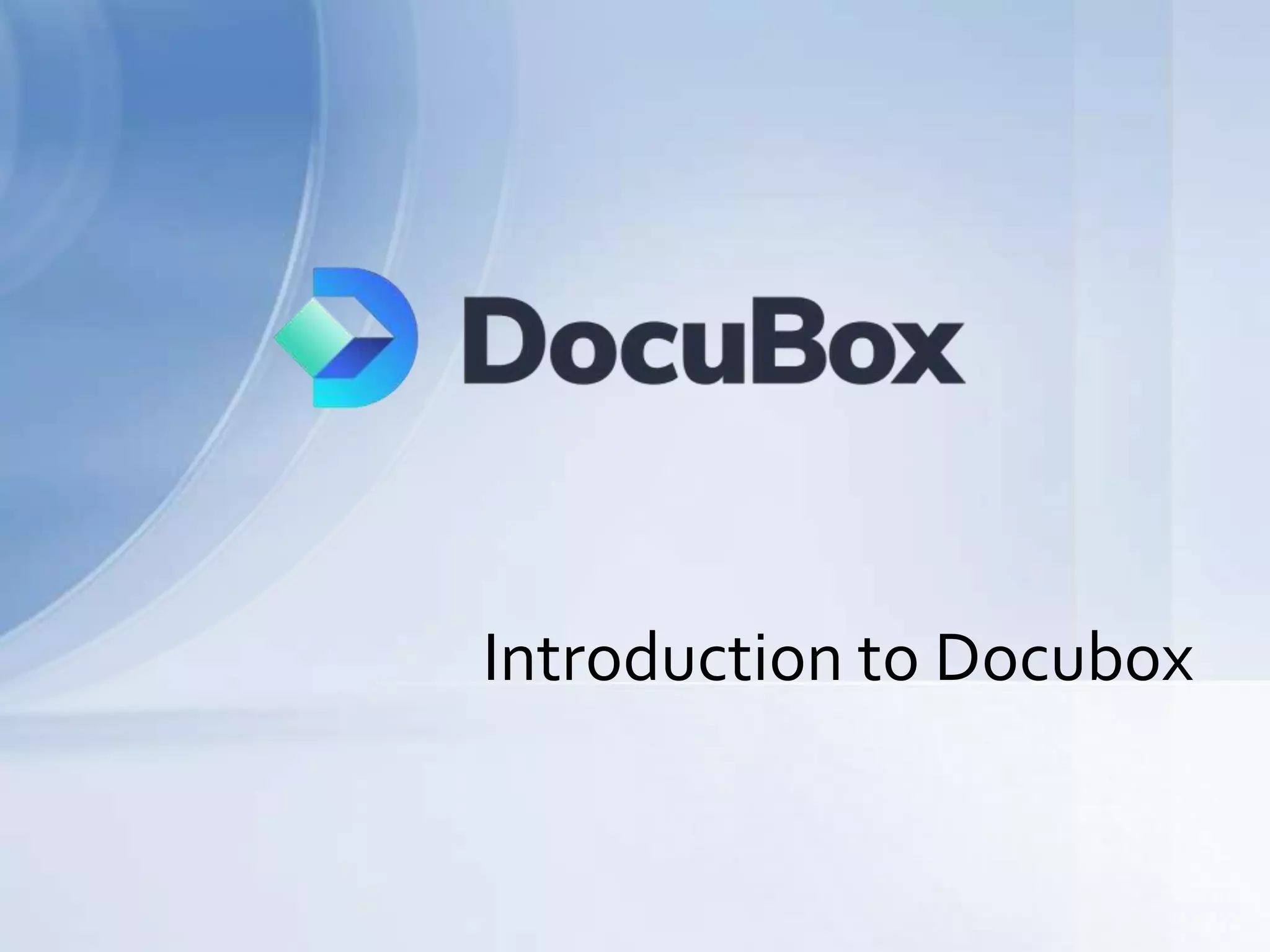 Docu box intro_12-07-17 | PPTX