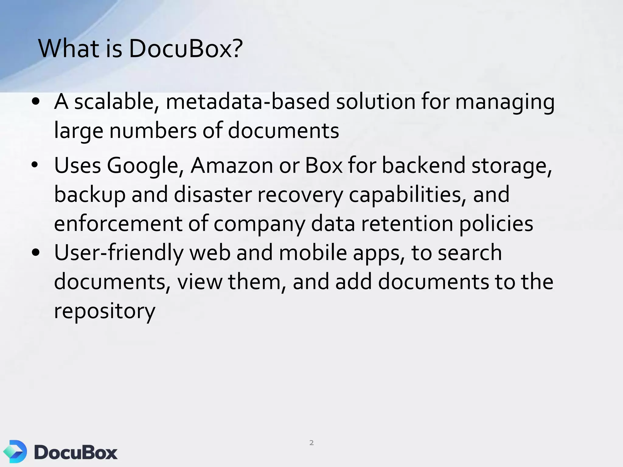 Docu box intro_12-07-17 | PPTX