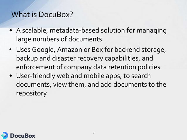 Docu box intro_12-07-17 | PPT