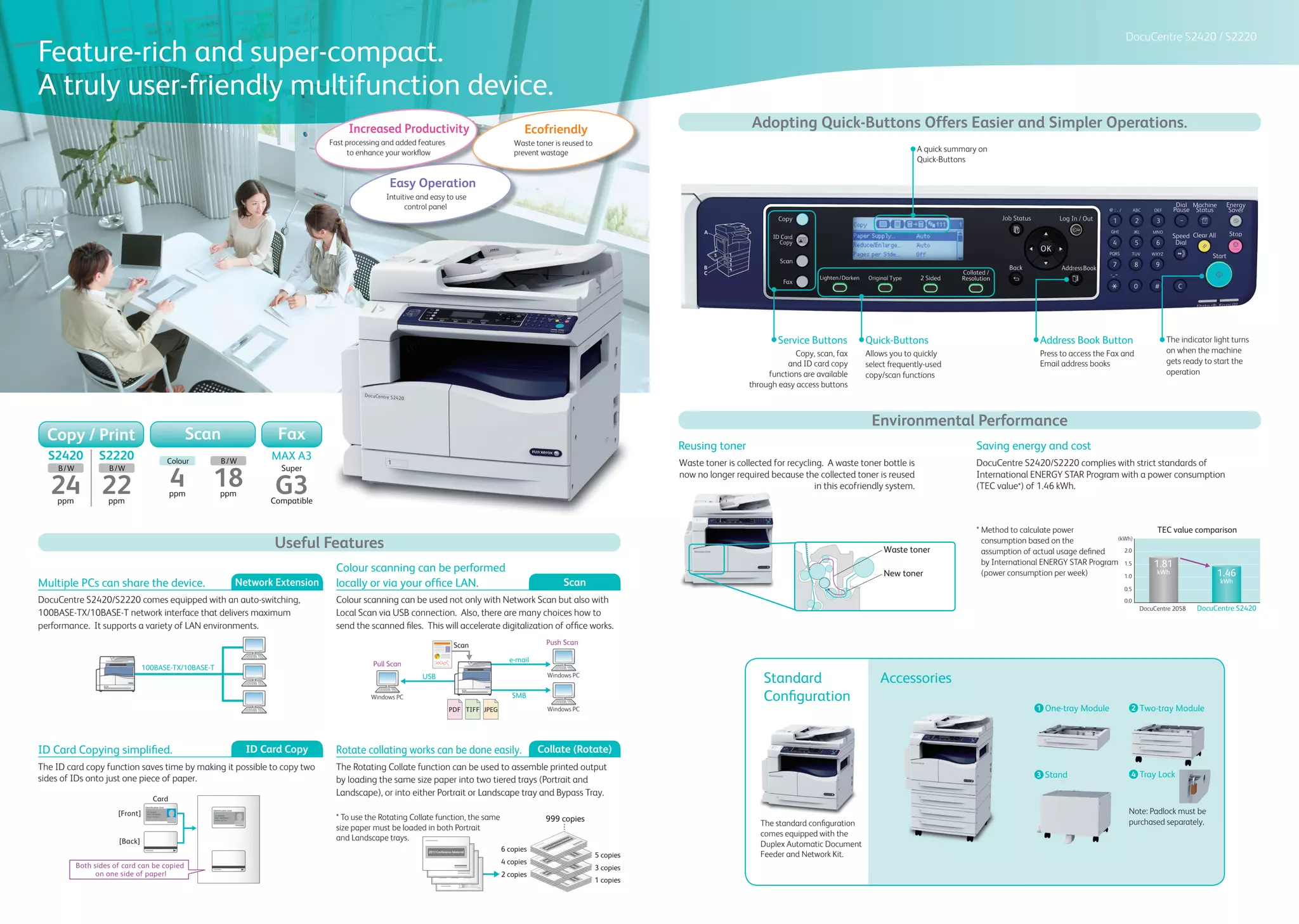 Docucentre S2420 S2220 | PDF