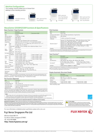 DocuCentre S2520 S2320 | PDF