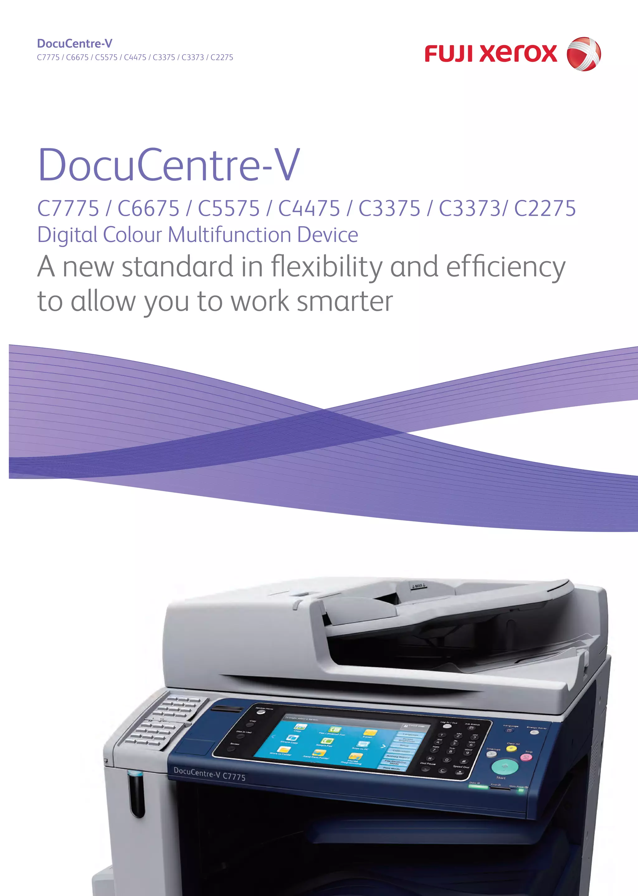 DocuCentre V c7775 series | PDF