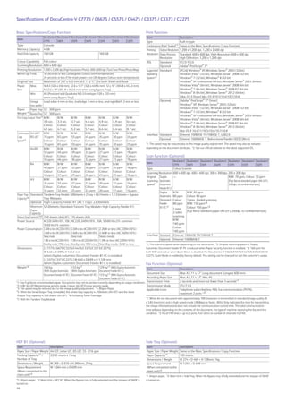 DocuCentre V c7775 series | PDF