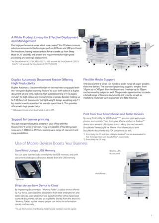 DocuCentre V c7775 series | PDF