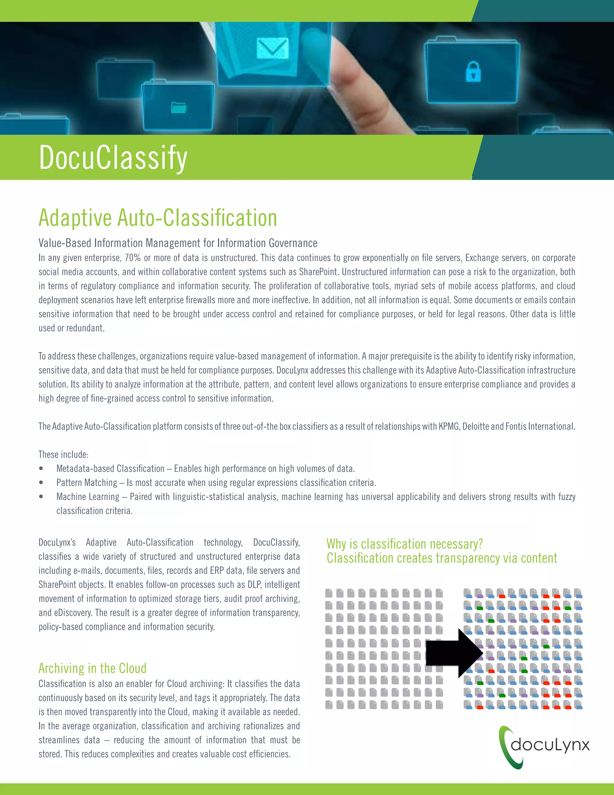 DocuClassify - AutoClassification at its best | PDF