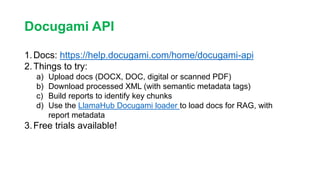 LangChain + Docugami Webinar | PPTX