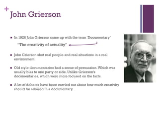 Documentary Theory Final | PPT