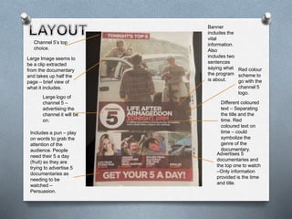 Documentary Advertisement | PPT