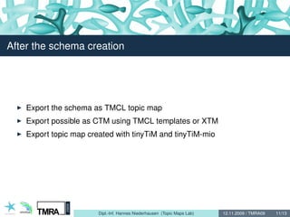 Onotoa - a Visual Topic Map Schema Editor | PPT