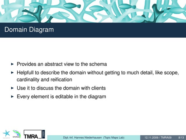 Onotoa - a Visual Topic Map Schema Editor | PPT