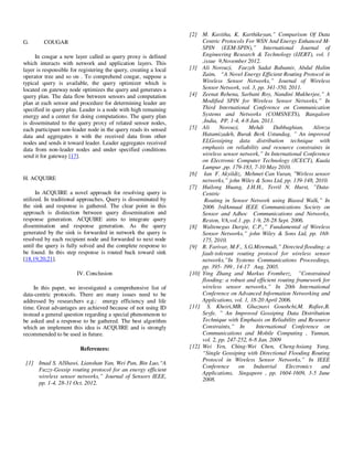Data-Centric Routing Protocols in Wireless Sensor Network: A survey | PDF