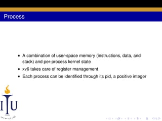 AOS Lab 2: Hello, xv6! | PDF