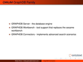 Ontotext's GraphDB Connectors | PPT