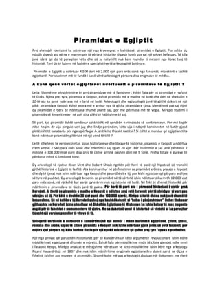 pyramids of egypt | RTF