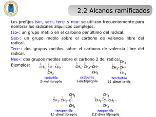 Nomenclatura de hidrocarburos | PDF