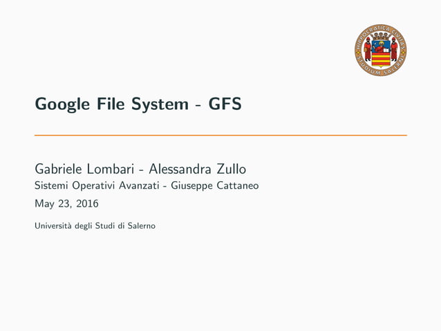 The Google File System | PPT