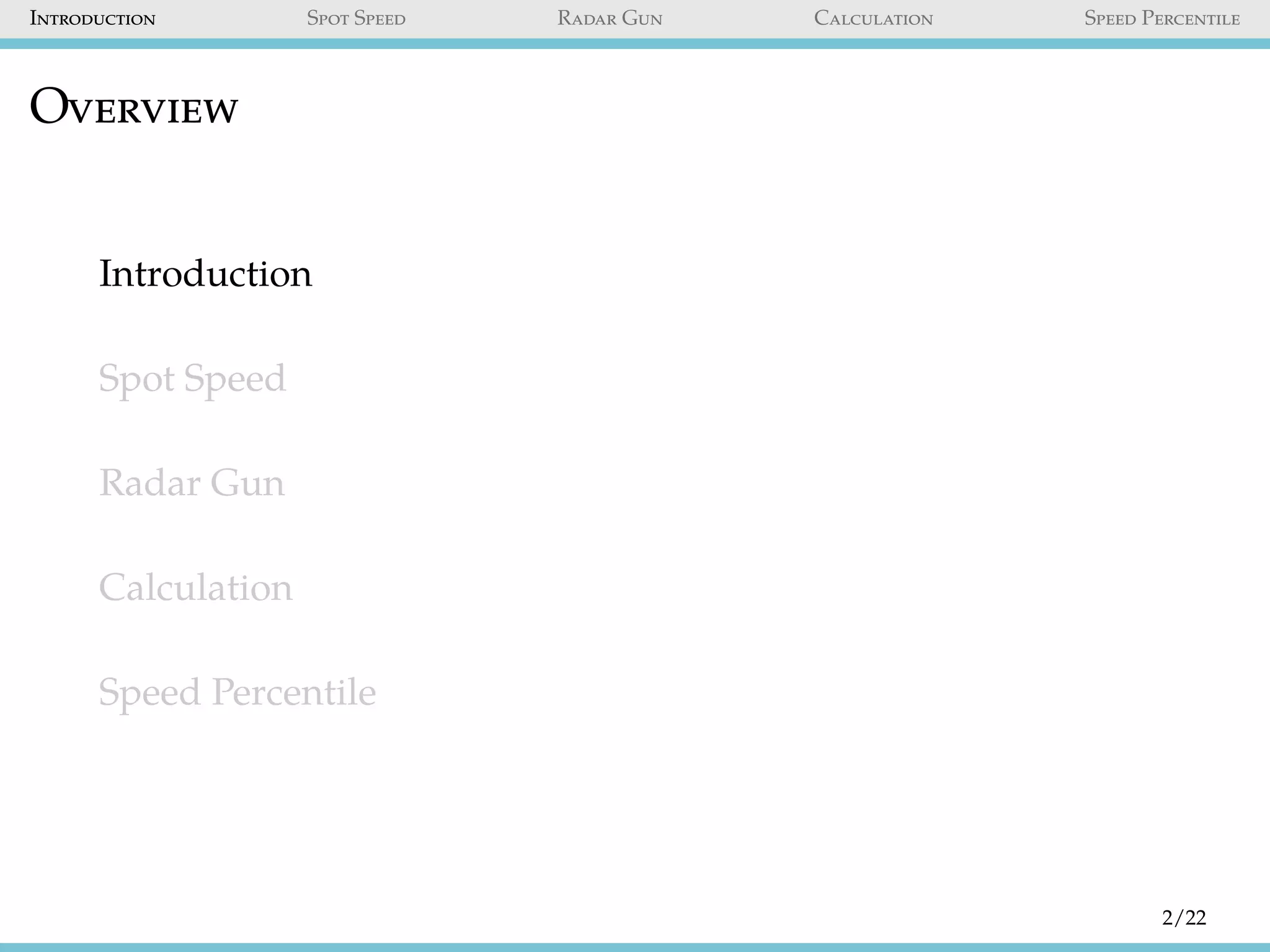 Spot Speed Study (Lab) | PDF