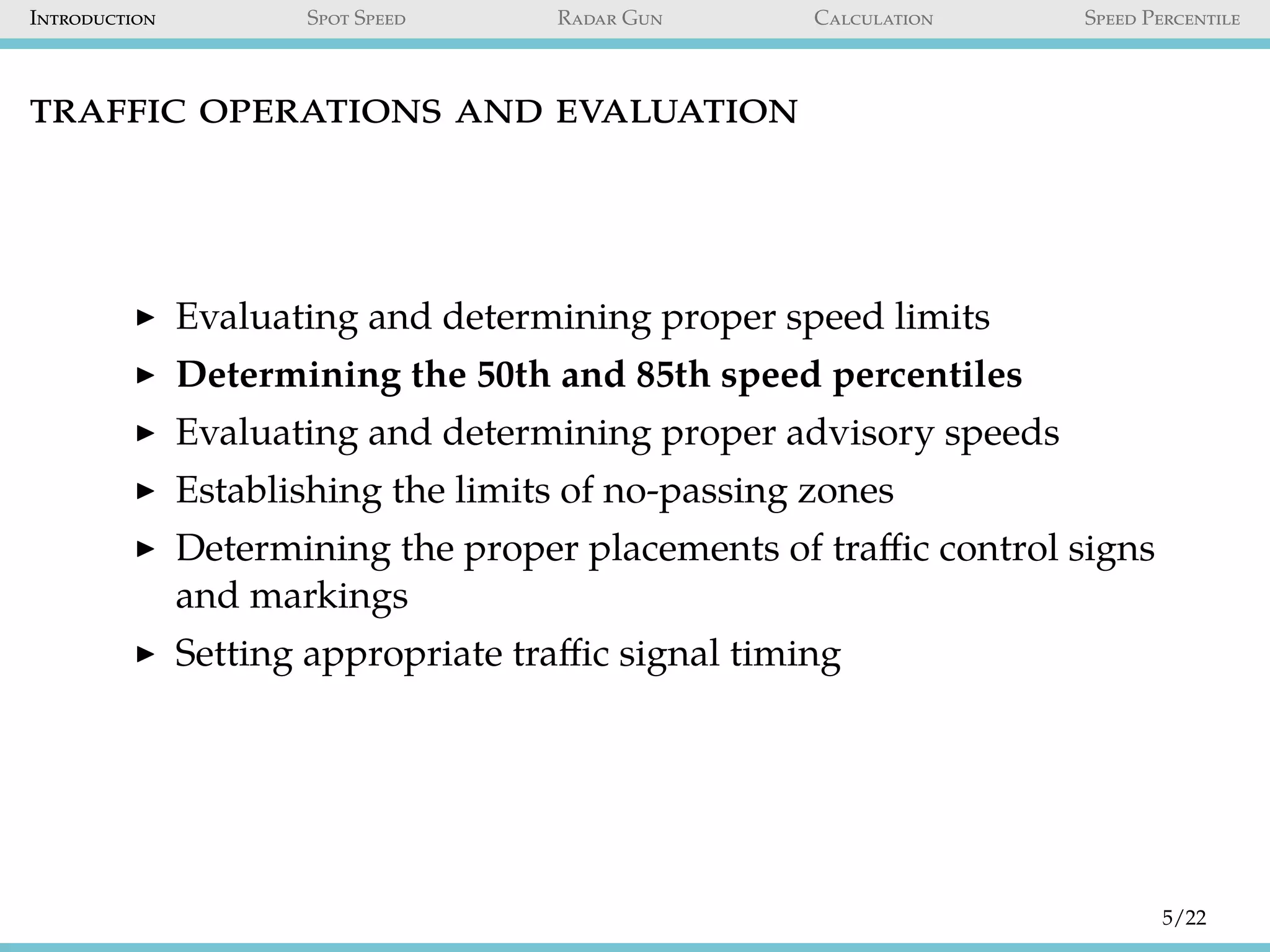 Spot Speed Study (Lab) | PDF