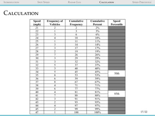 Spot Speed Study (Lab) | PDF | Track and Field | Sports
