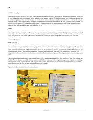 Gamification Strategies in a Hybrid Exemplary College Course | PDF